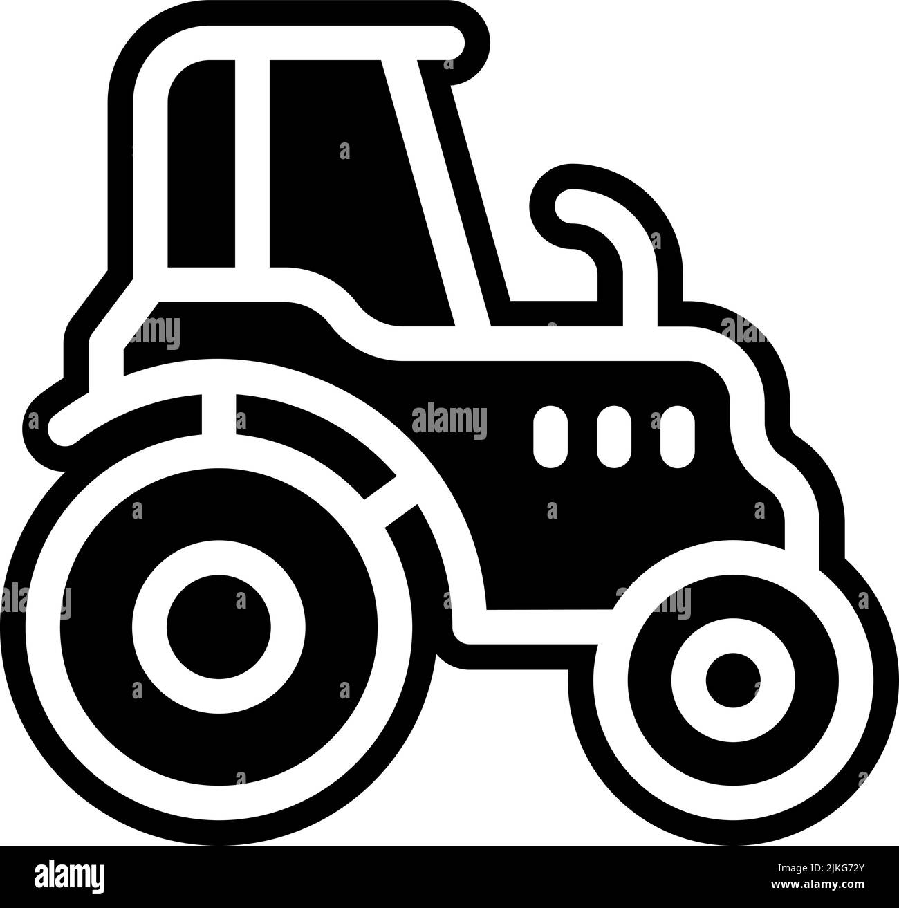 Icono De Tractor