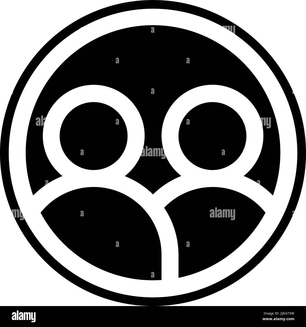 user group icon black vector illustration Stock Vector Image & Art - Alamy