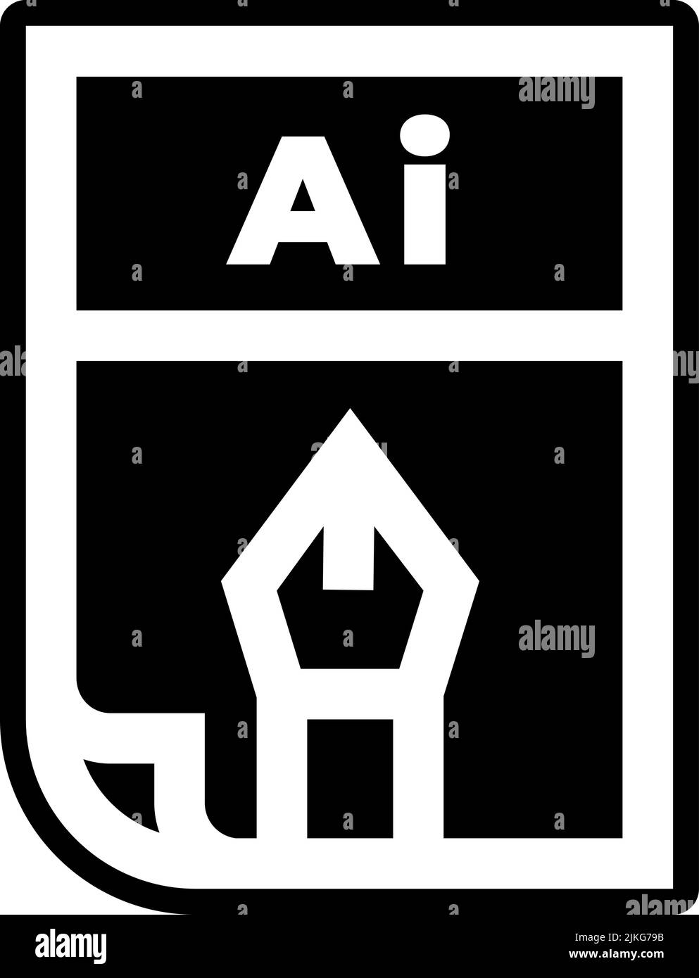 Big data and science concept vector vectors Black and White Stock ...