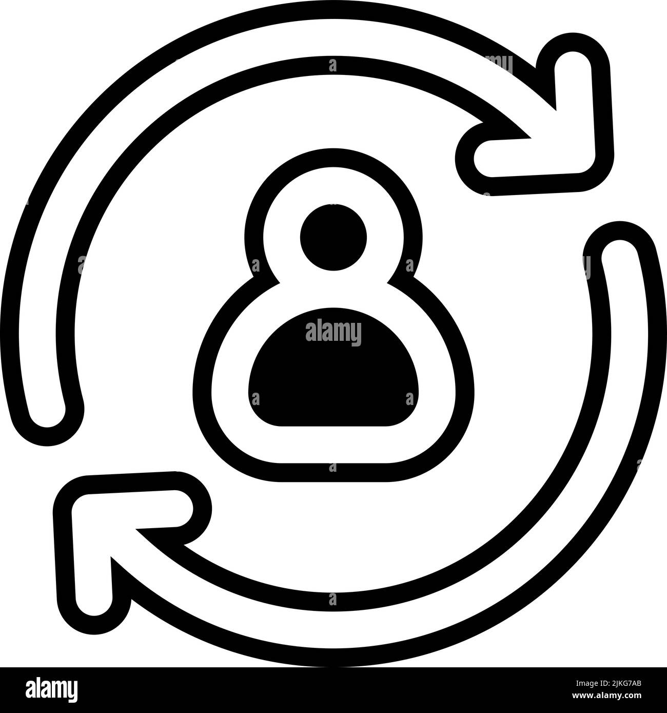 changes icon black vector illustration Stock Vector Image & Art - Alamy