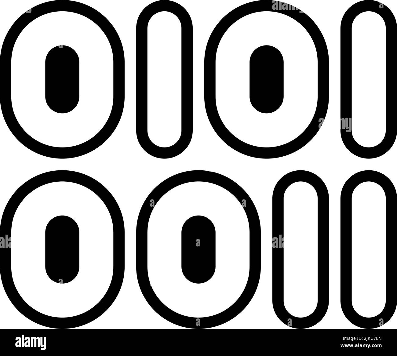 Software coding database vector code data Black and White Stock Photos ...