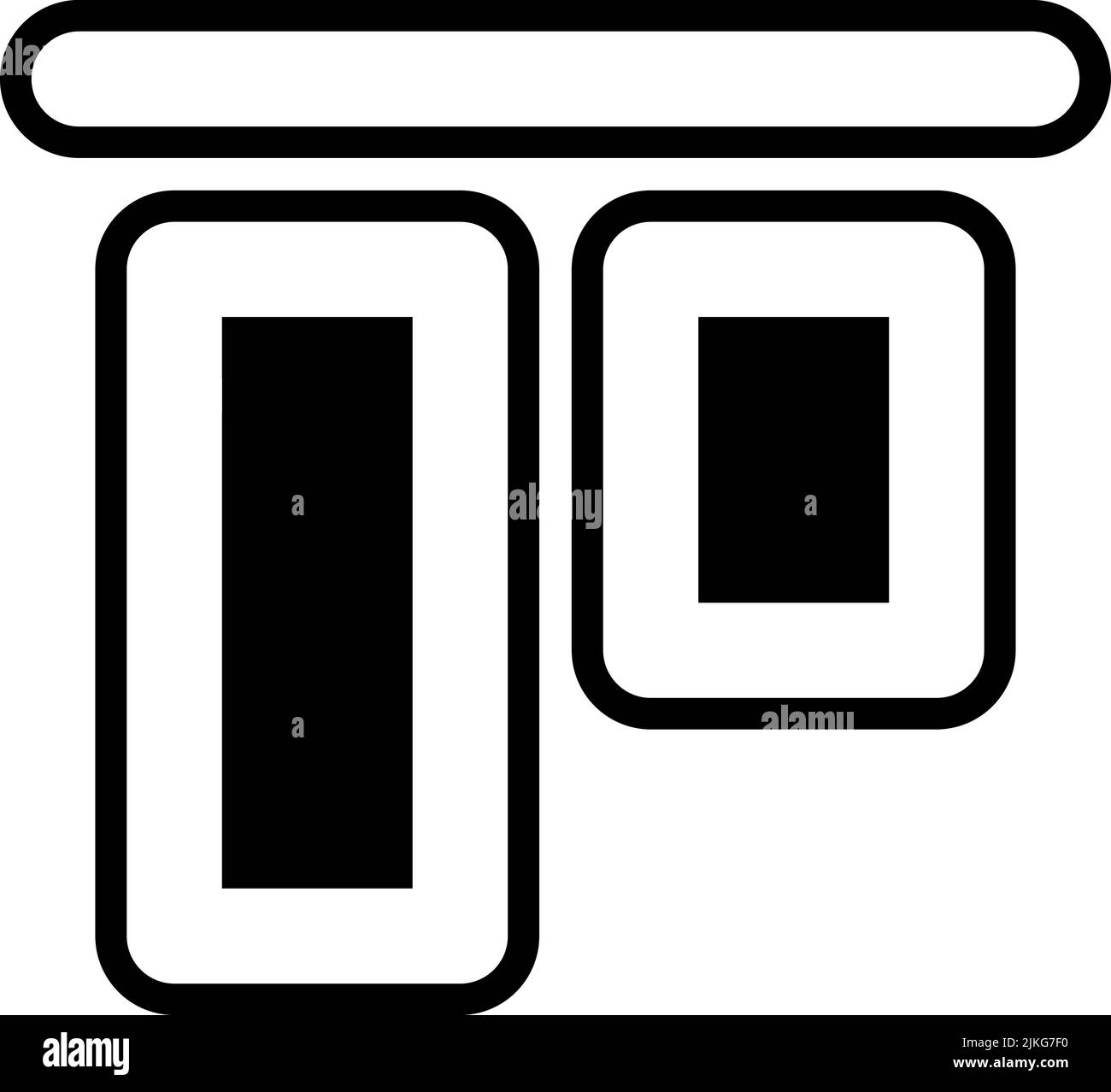 alignment icon black vector illustration Stock Vector Image & Art - Alamy