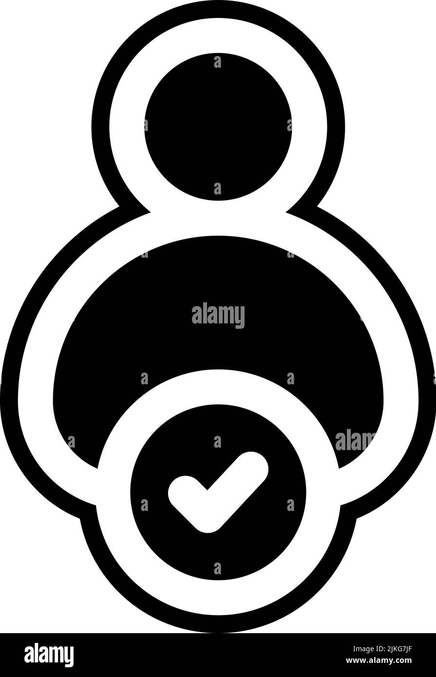 choose icon black vector illustration Stock Vector Image & Art - Alamy