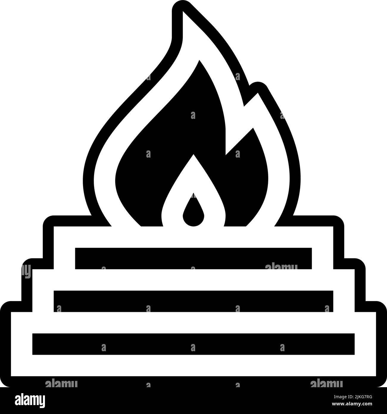 yagna icon black vector illustration Stock Vector Image & Art - Alamy