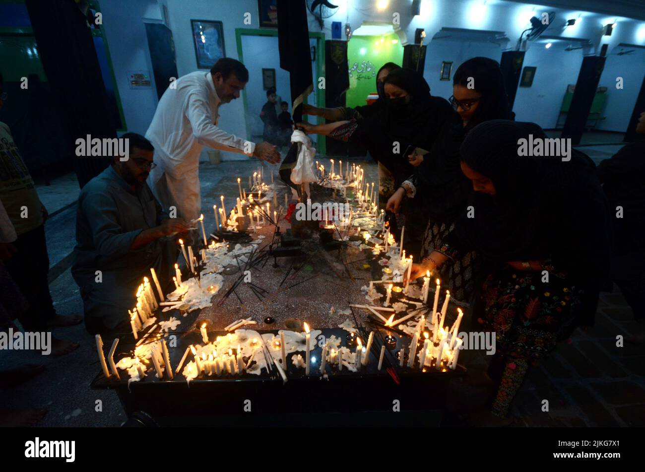 Peshawar, Pakistan. 30th July, 2022. (7/30/2022) Pakistani Shiite ...