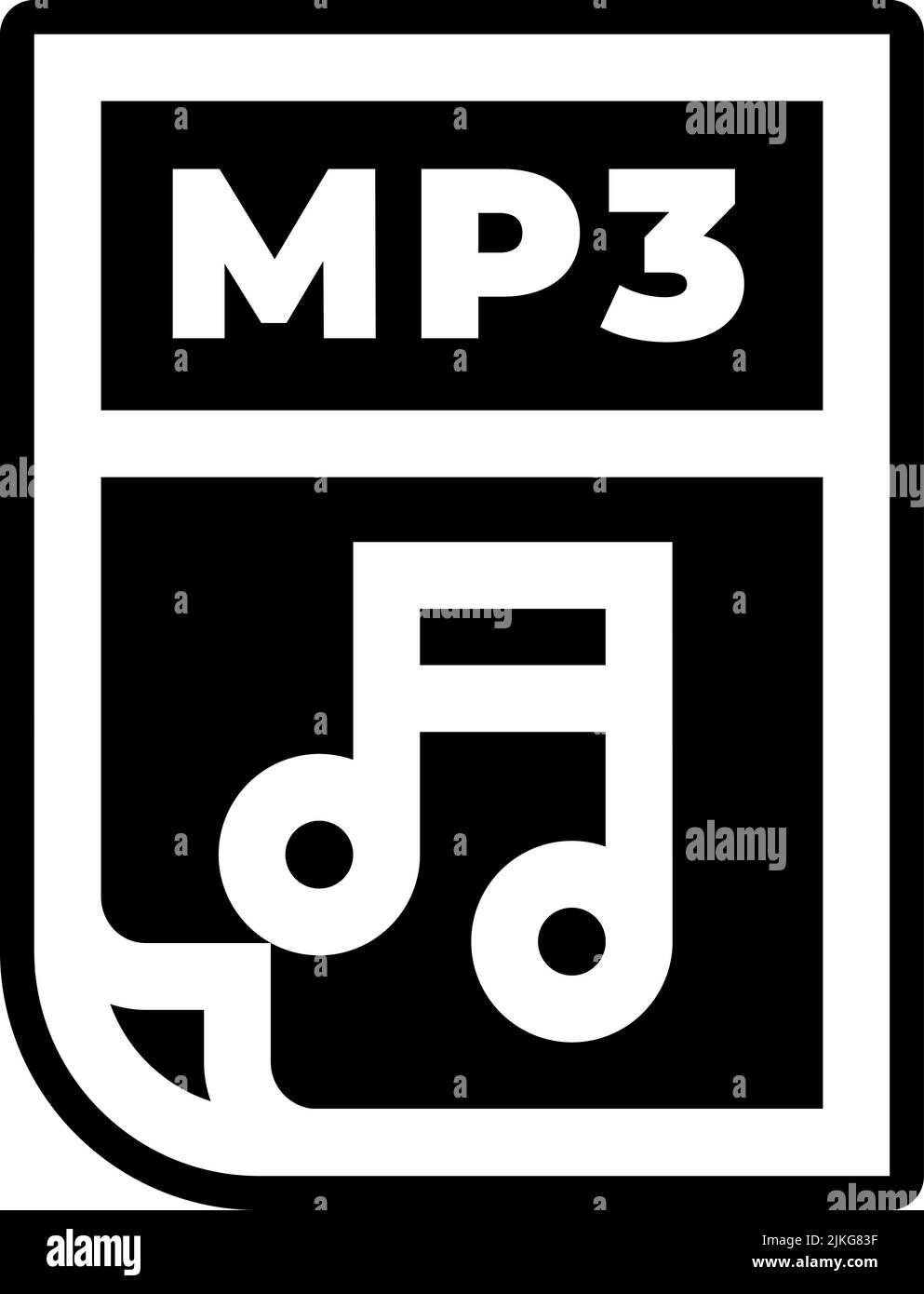 mp icon black vector illustration Stock Vector Image & Art - Alamy
