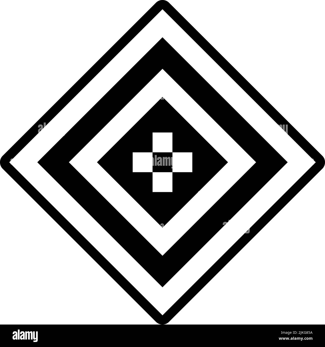 quilt icon black vector illustration Stock Vector Image & Art - Alamy