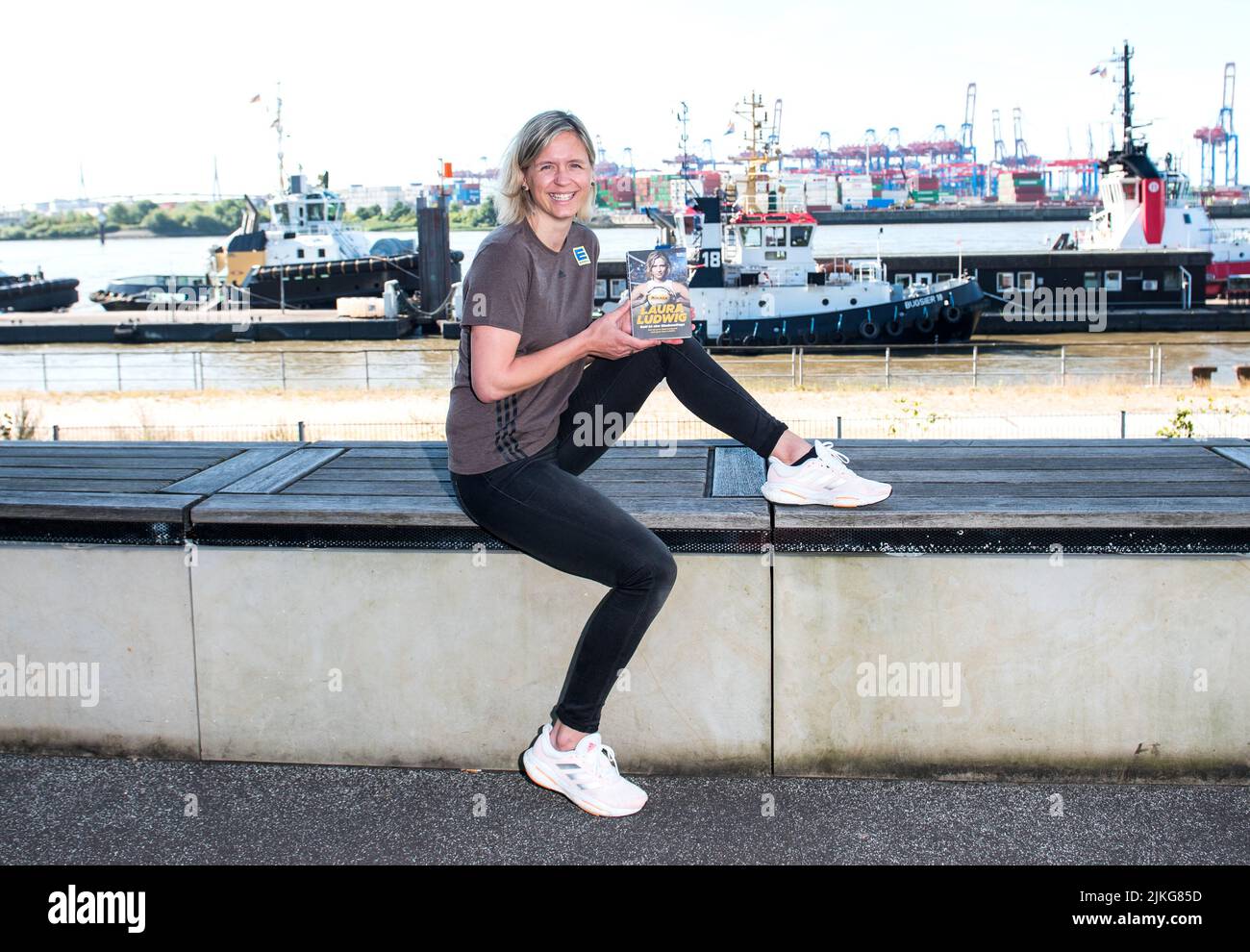 Hamburg, Germany. 02nd Aug, 2022. Laura Ludwig, beach volleyball player ...