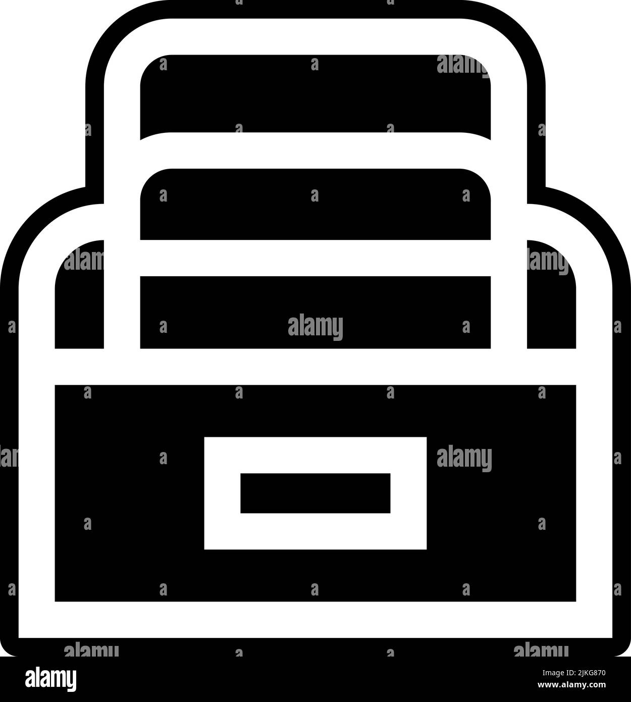 wallet passes app icon black vector illustration Stock Vector Image ...