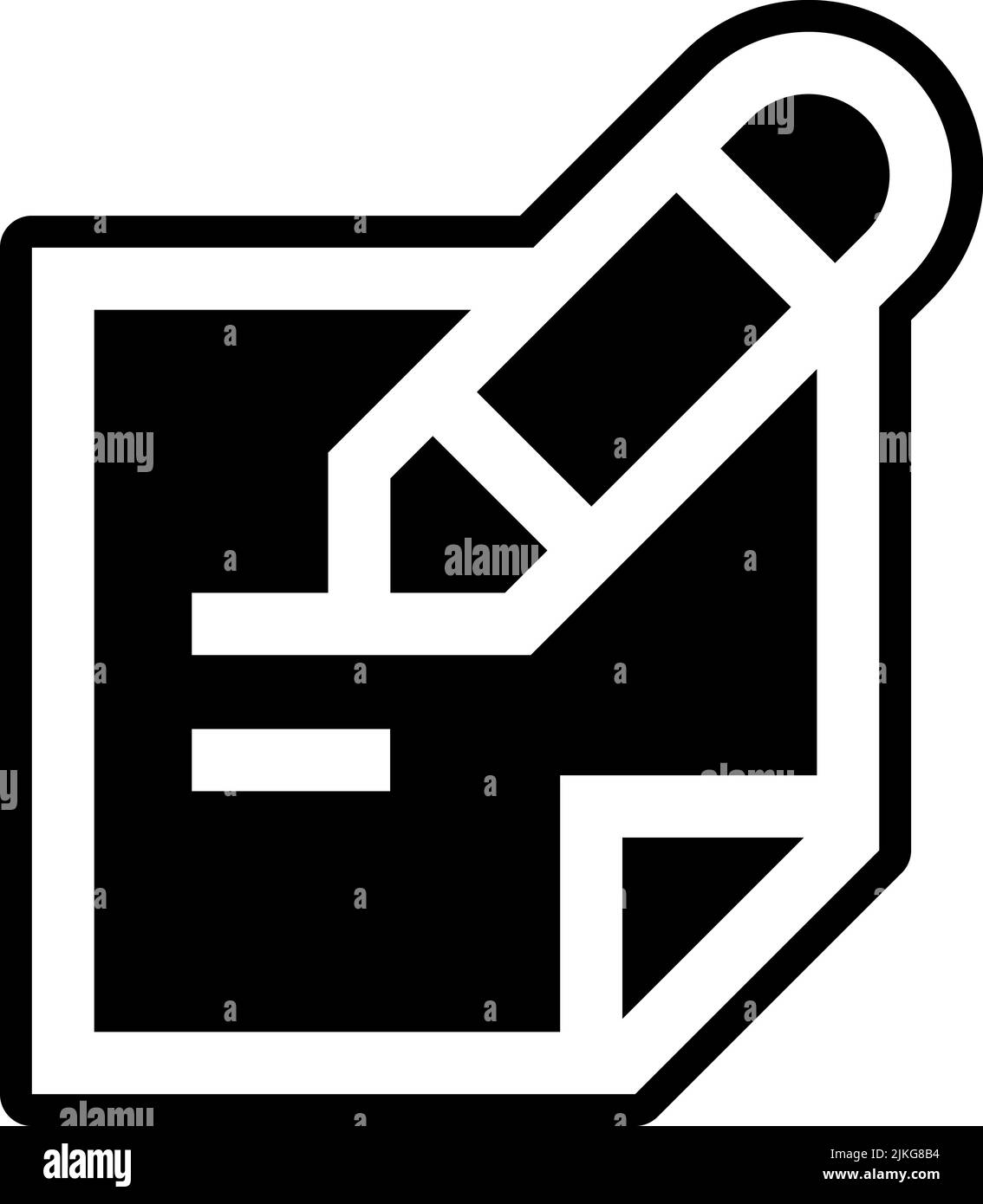 pages icon black vector illustration Stock Vector Image & Art - Alamy