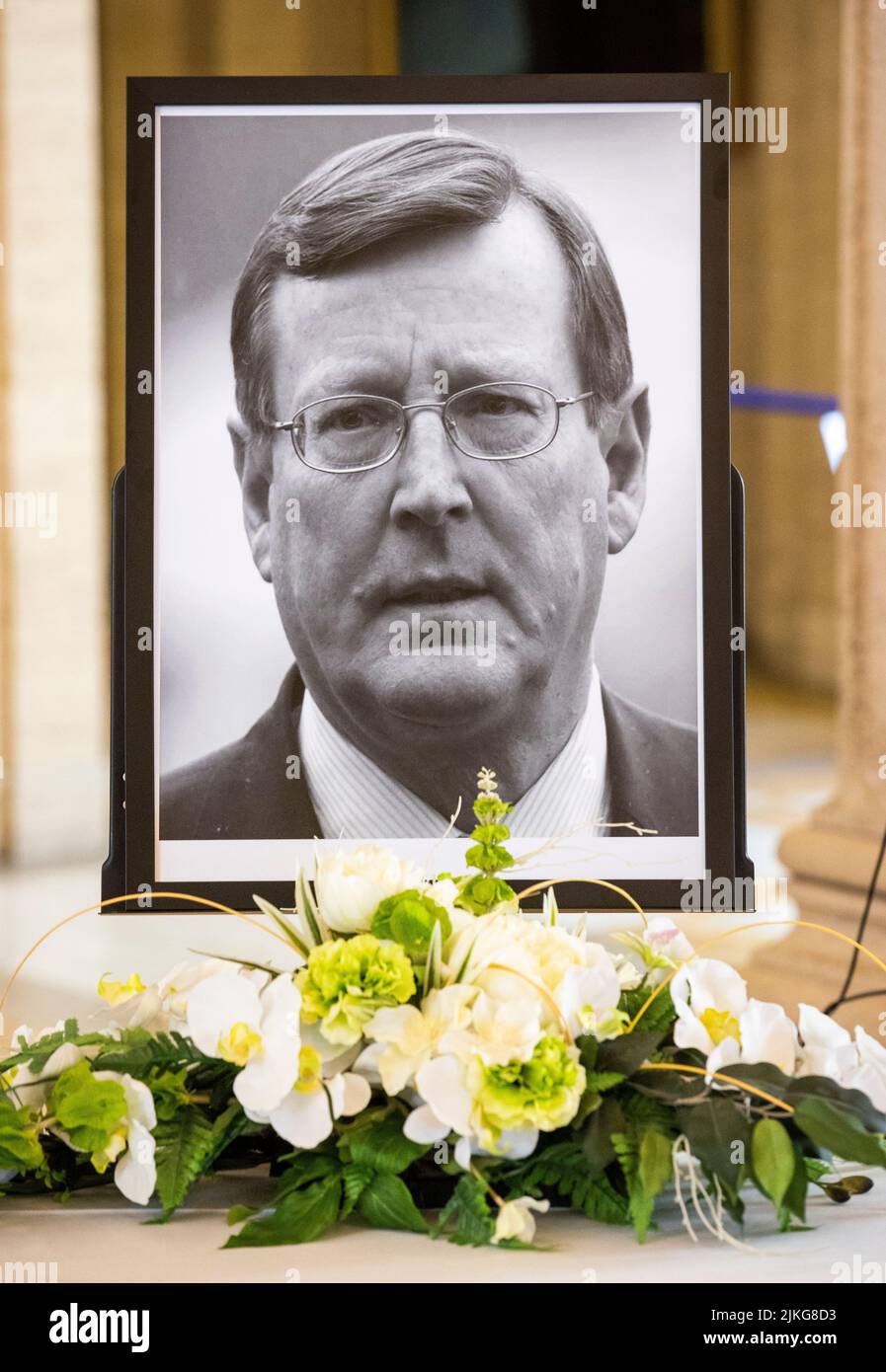 A portrait of former Northern Ireland First Minister and UUP leader ...