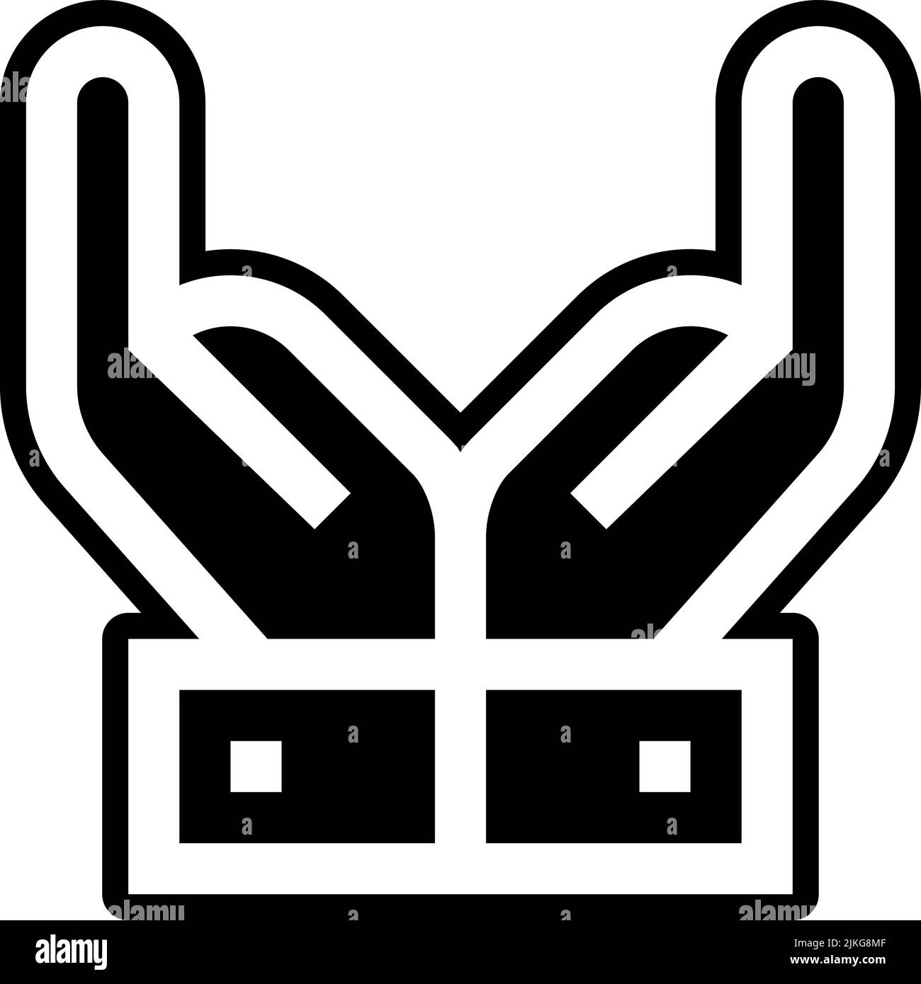 prayer icon black vector illustration Stock Vector Image & Art - Alamy