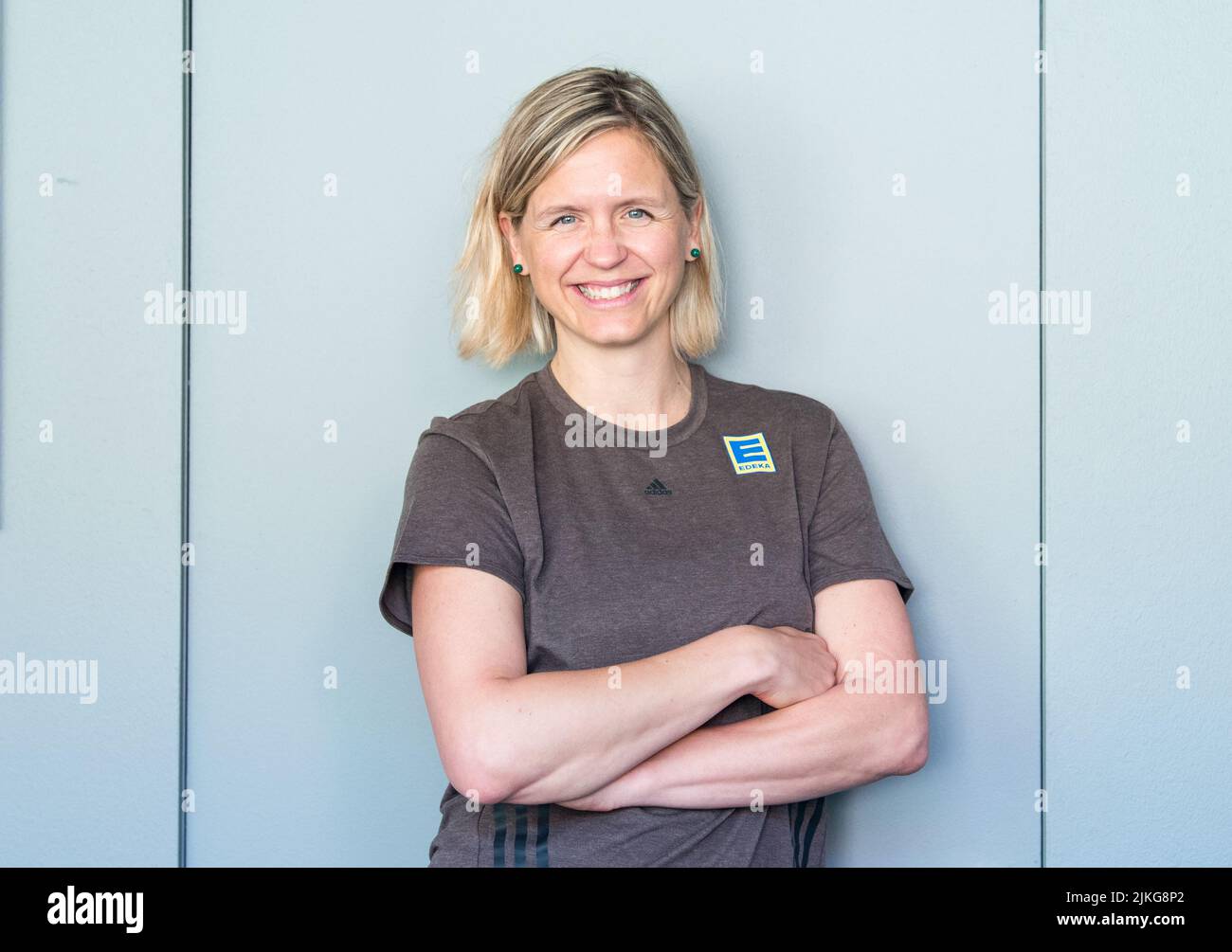 Hamburg, Germany. 02nd Aug, 2022. Laura Ludwig, beach volleyball player ...
