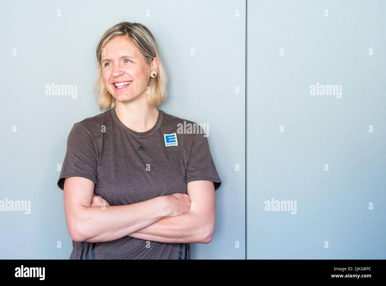 Hamburg, Germany. 02nd Aug, 2022. Laura Ludwig, beach volleyball player ...