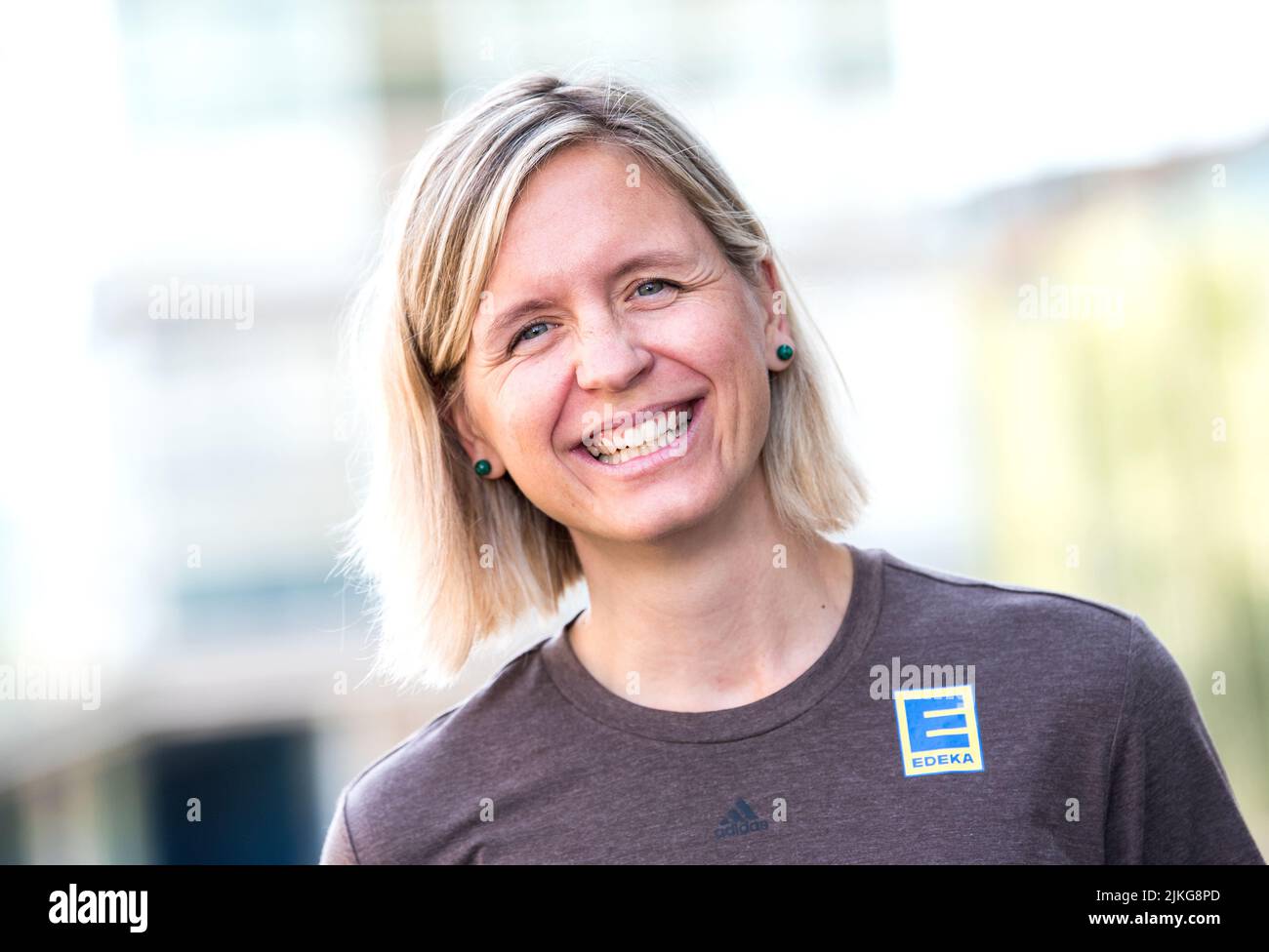 Hamburg, Germany. 02nd Aug, 2022. Laura Ludwig, beach volleyball player ...