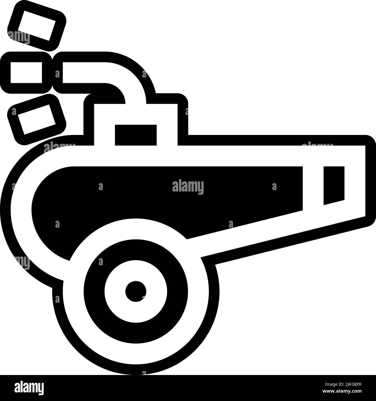canon icon black vector illustration Stock Vector Image & Art - Alamy