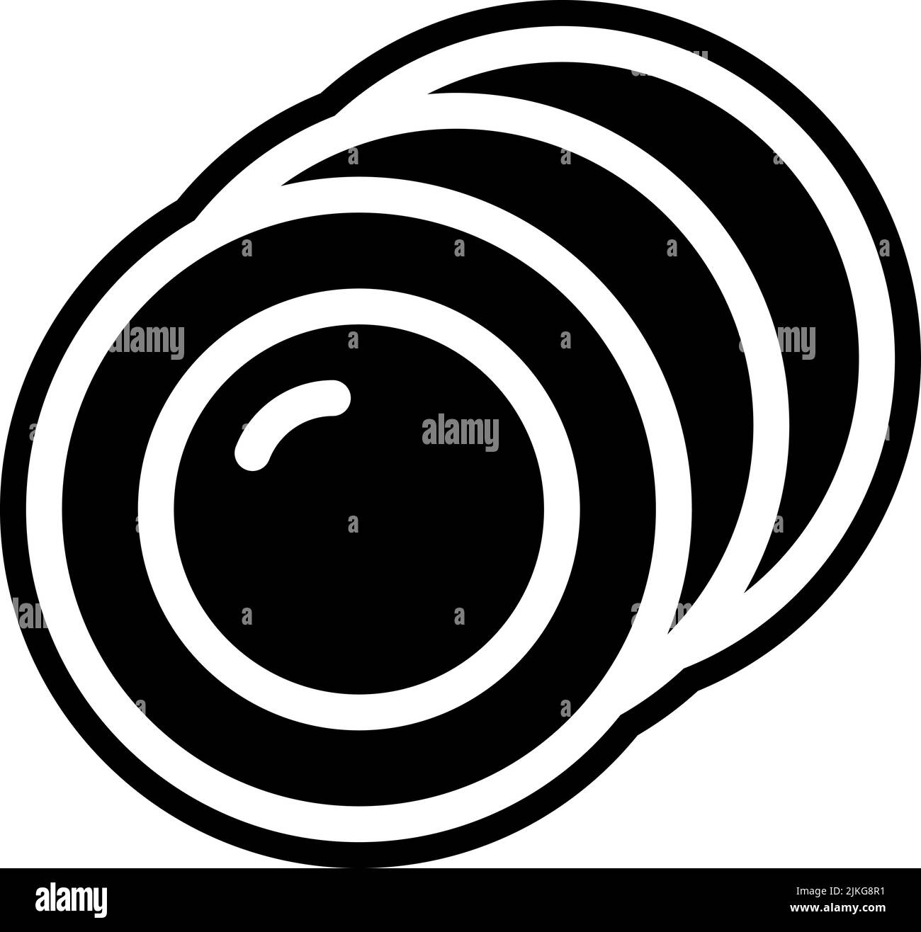 dishes icon black vector illustration Stock Vector Image & Art - Alamy