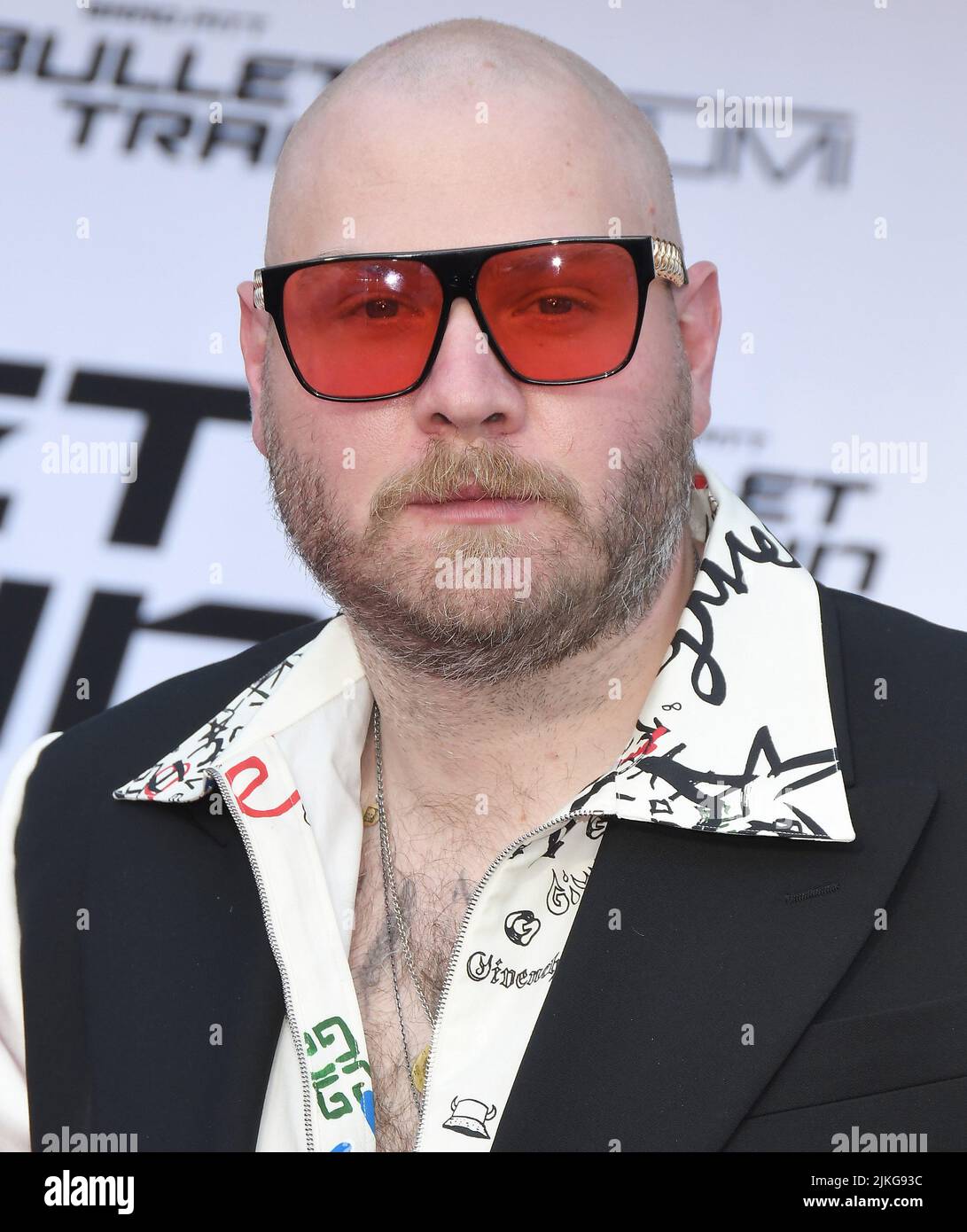 Los Angeles, USA. 01st Aug, 2022. Dominic Lewis arrives at the BULLET ...