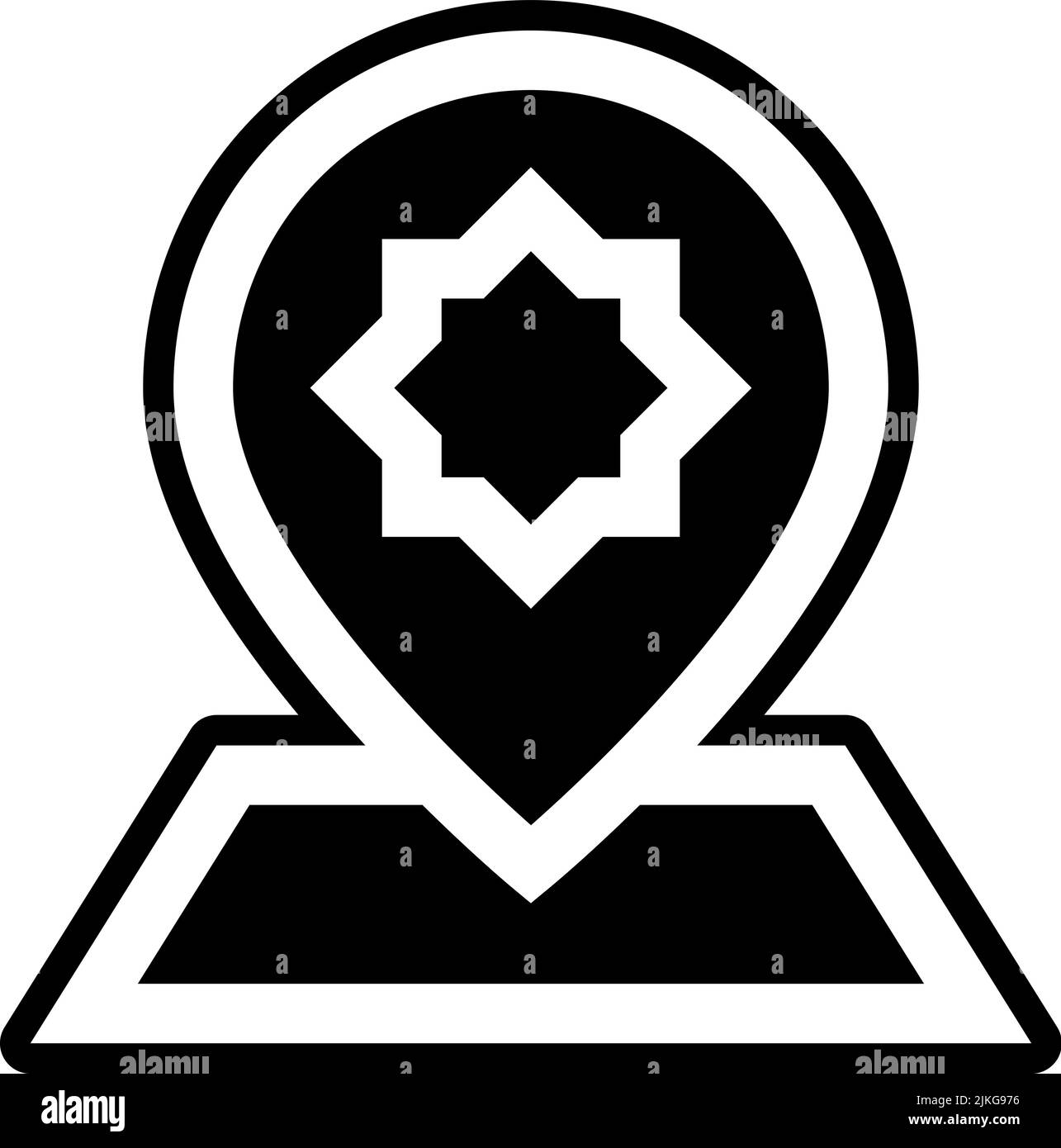 placeholder icon black vector illustration Stock Vector Image & Art - Alamy