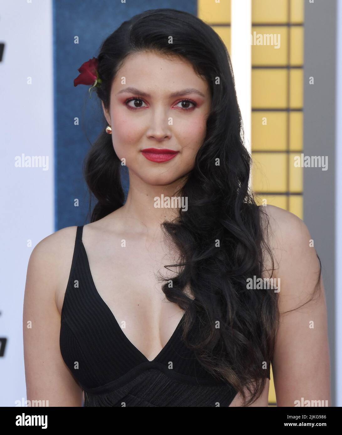 Los Angeles, USA. 01st Aug, 2022. Andrea Munoz arrives at the BULLET ...