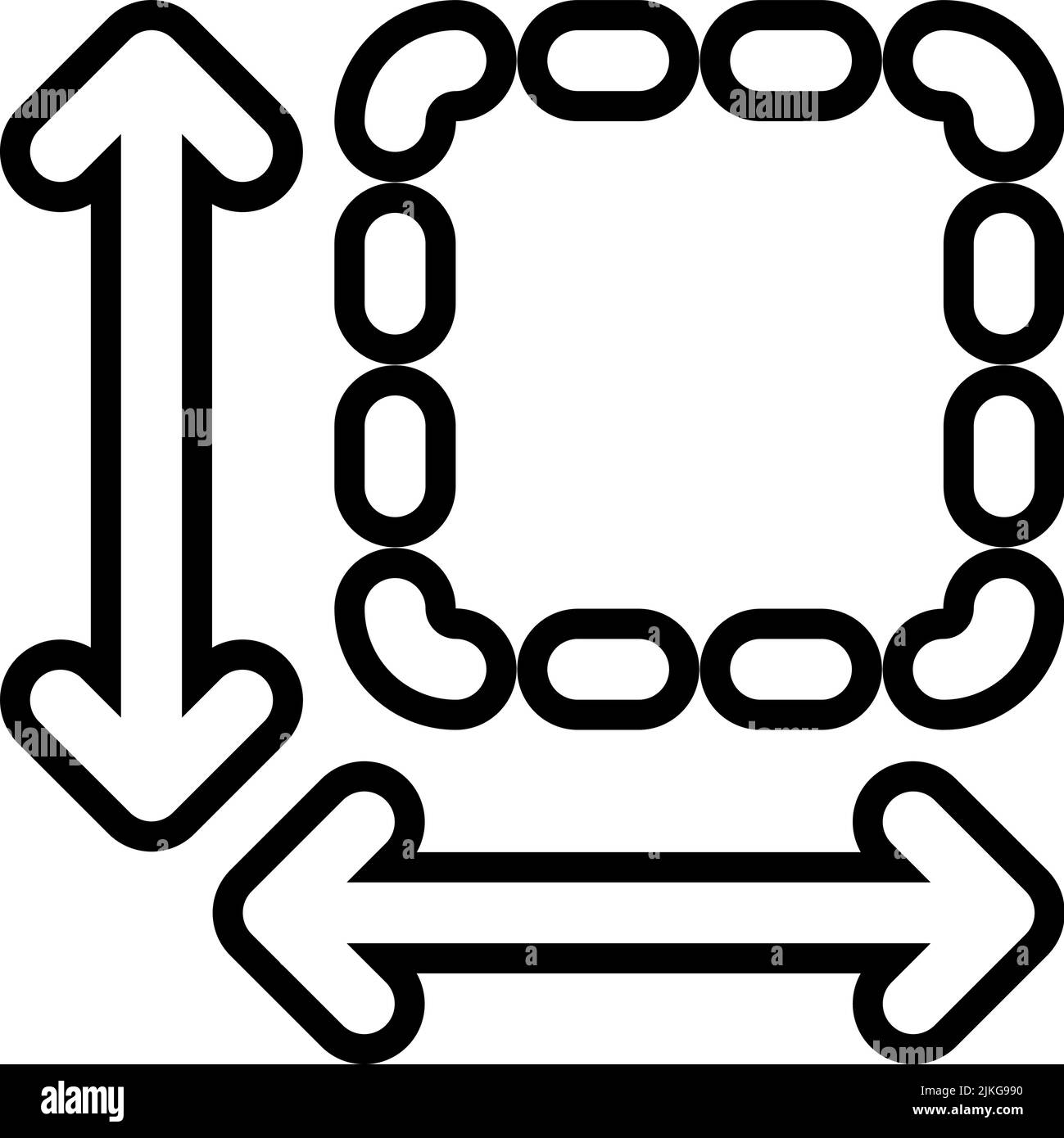 measurement icon black vector illustration Stock Vector Image & Art - Alamy