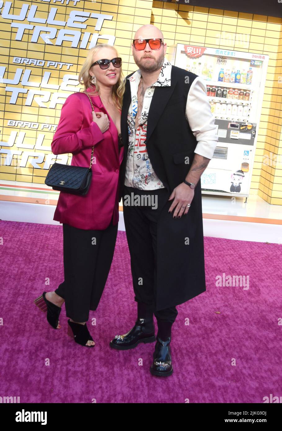 Los Angeles, California, USA 1st August 2022 Composer Dominic Lewis and ...