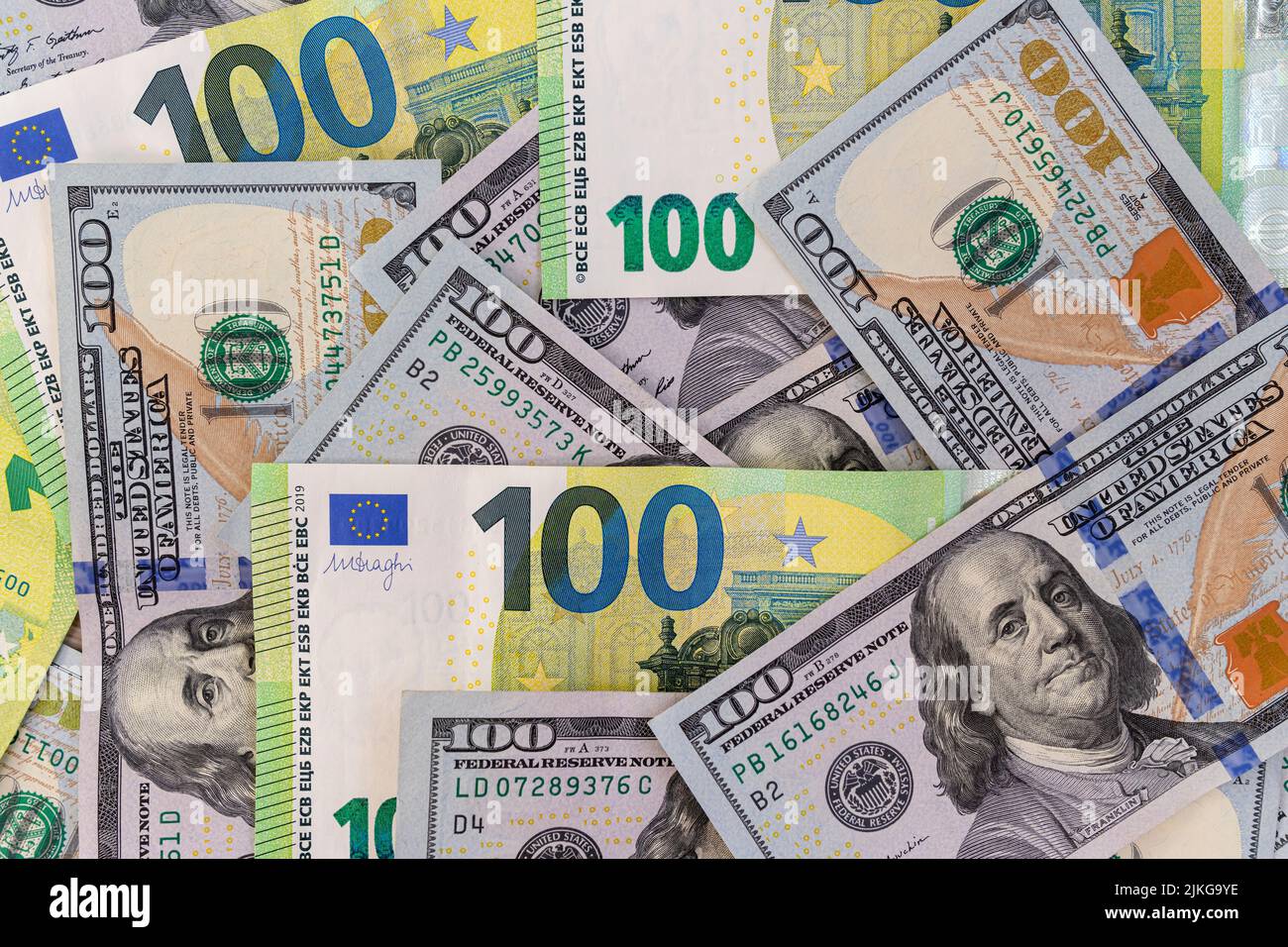 Background from spread out banknotes Stock Photo - Alamy