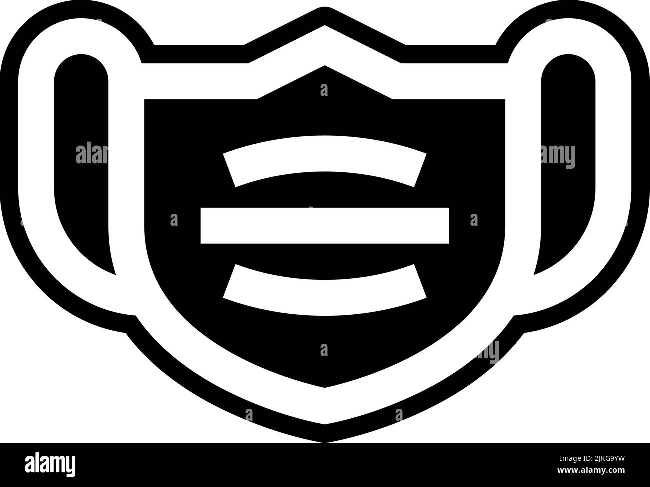 mask icon black vector illustration Stock Vector Image & Art - Alamy