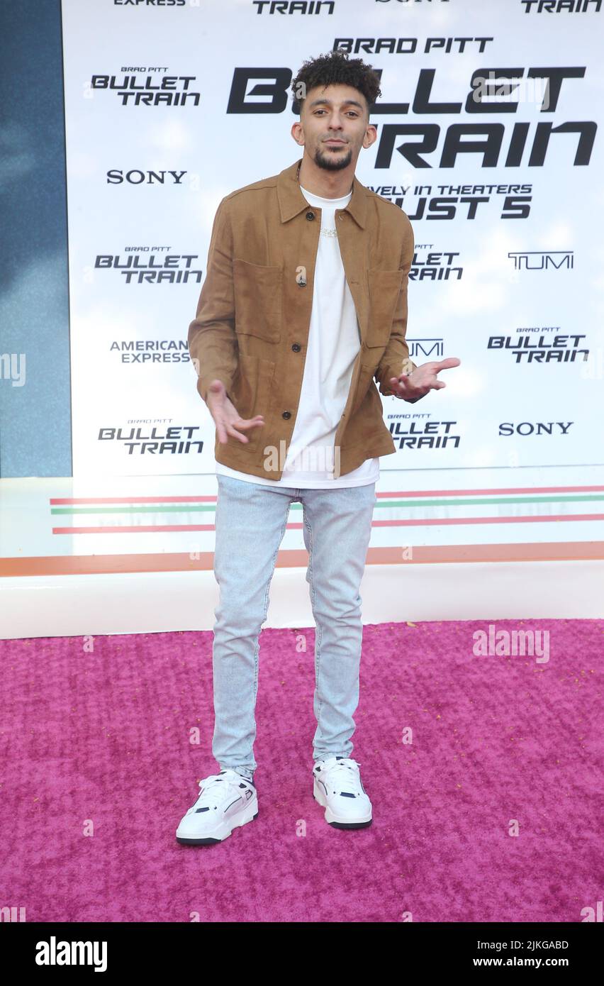 Los Angeles, Ca. 1st Aug, 2022. Khleo Thomas, at the Los Angeles ...