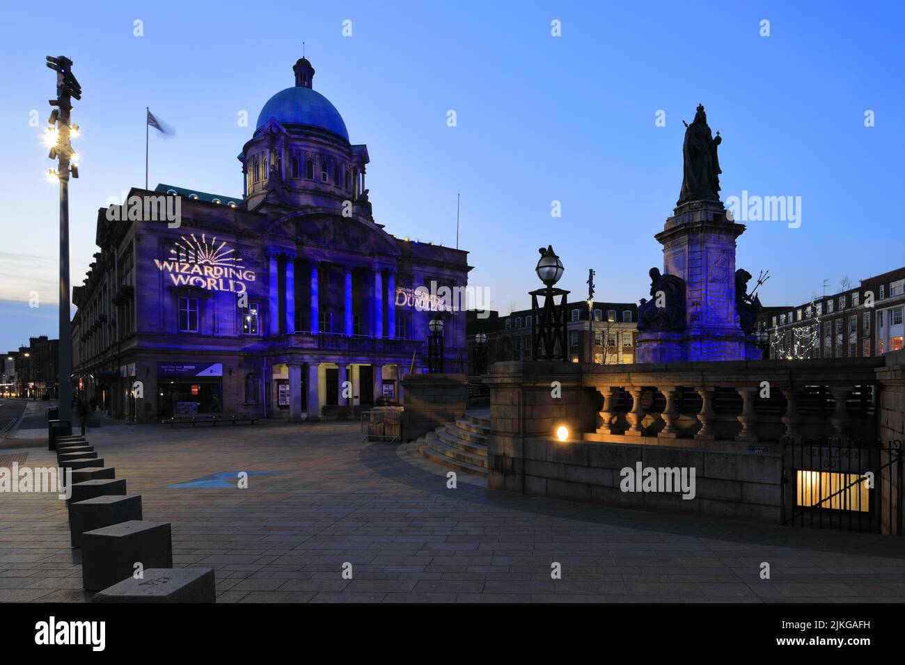 Hull City Hall, Queen Victoria Square, Kingston-upon-Hull, East Riding ...