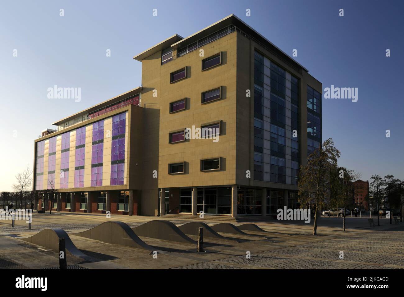 Office blocks at Humber Quays, Hull Marina, Kingston-upon-Hull, East ...