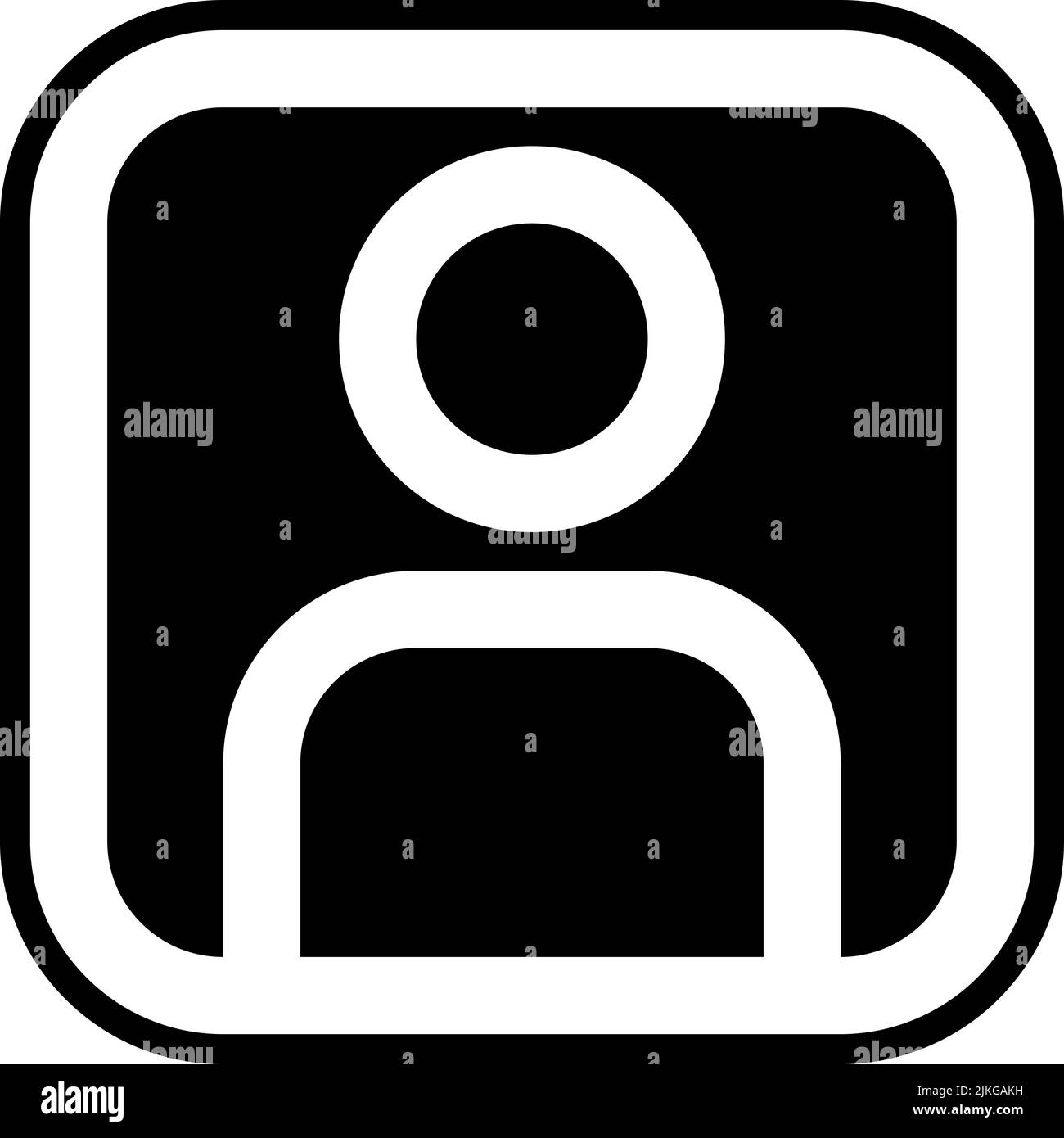 user icon black vector illustration Stock Vector Image & Art - Alamy