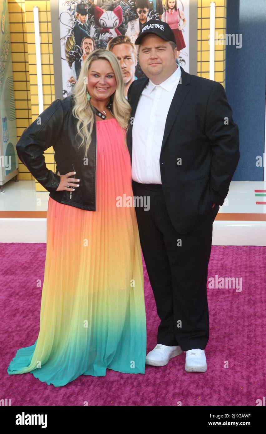 Los Angeles, Ca. 1st Aug, 2022. Amy Boland Hauser, Paul Walter Hauser ...