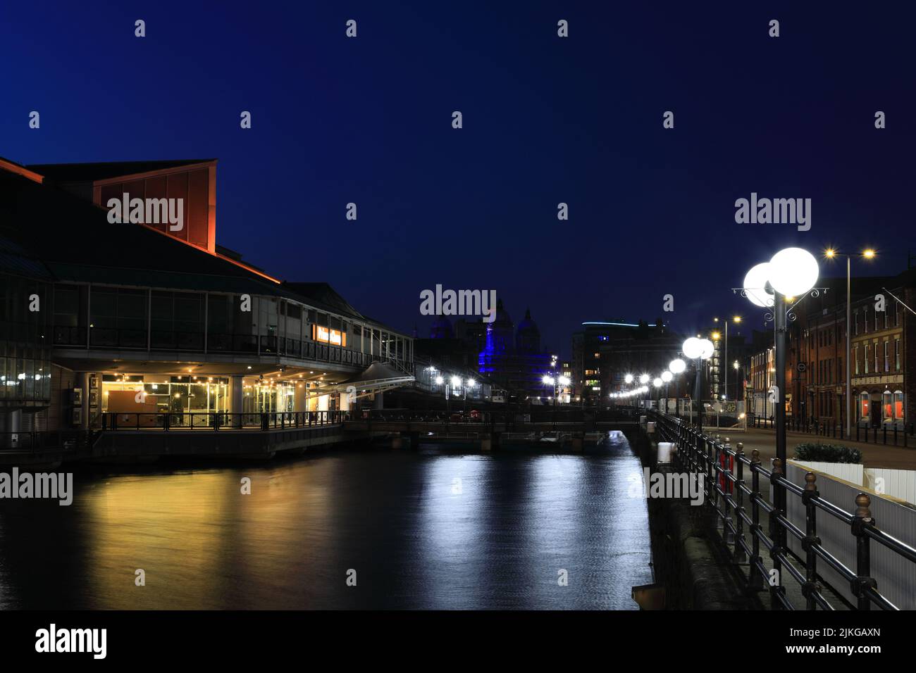 The Princes Quay shopping centre, Prince's Dock, Kingston-upon-Hull ...