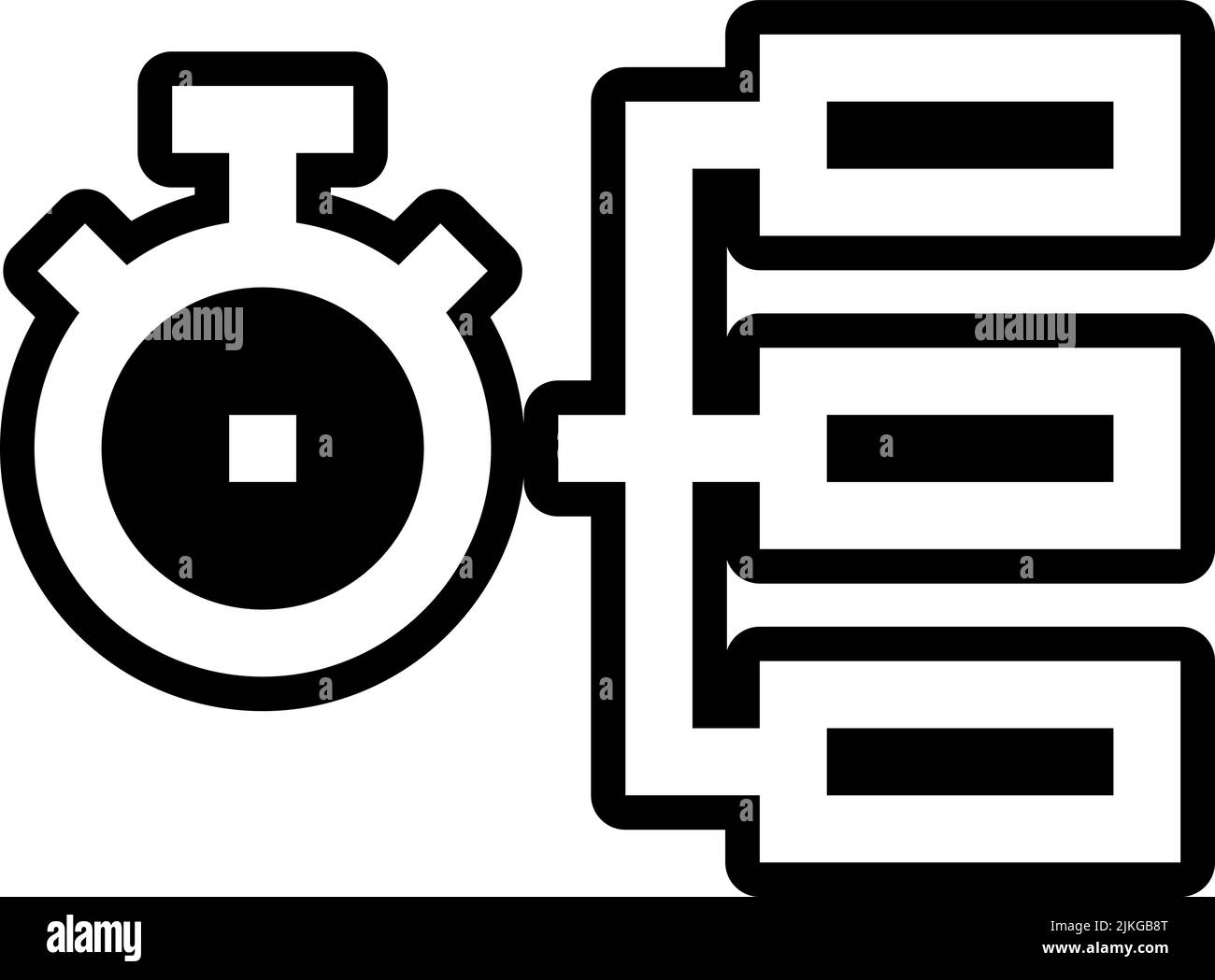Hierarchy Icon Black Vector Illustration Stock Vector Image And Art Alamy