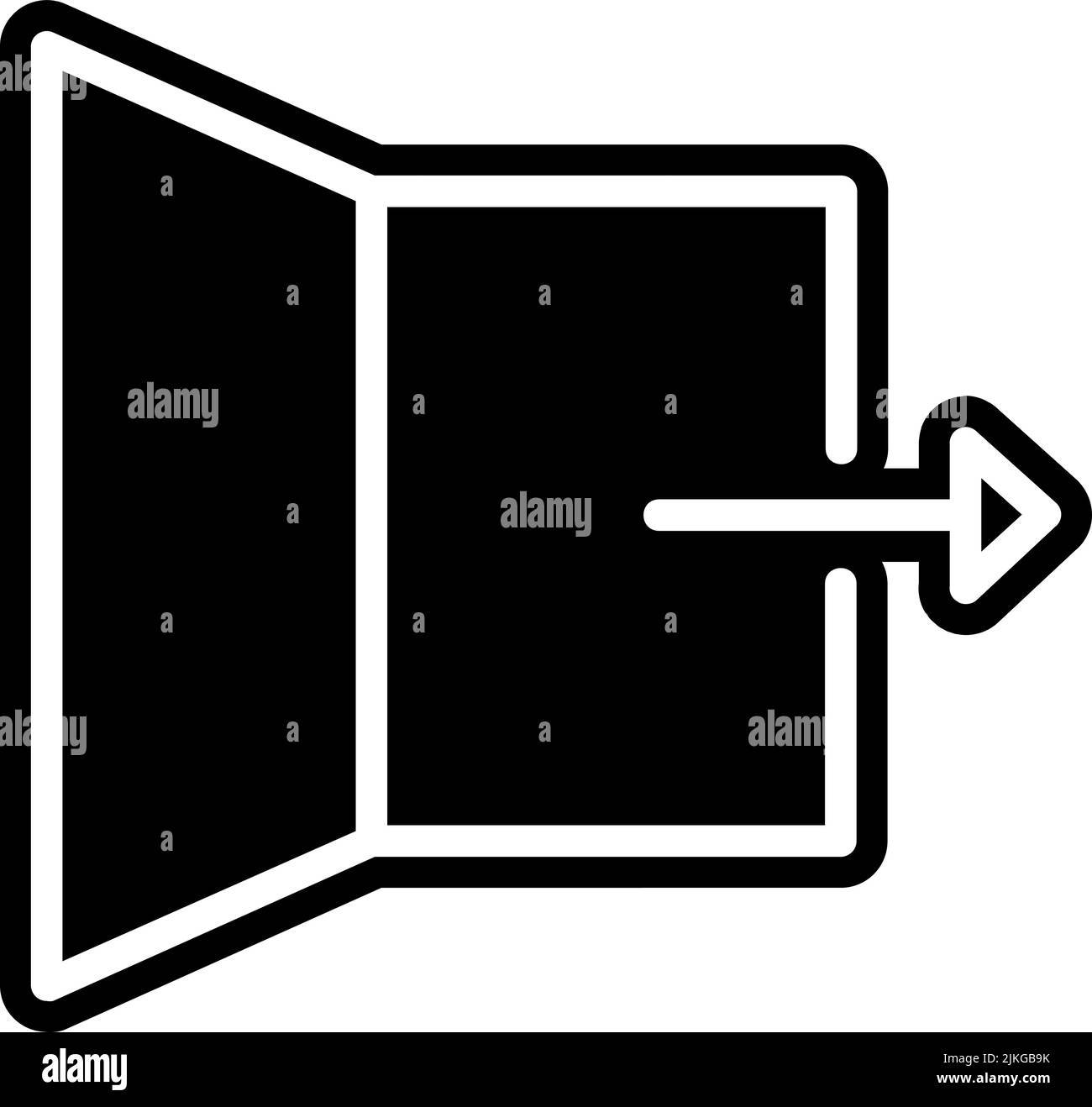 close icon black vector illustration Stock Vector Image & Art - Alamy