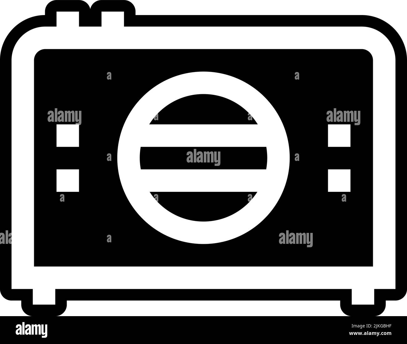 radio icon black vector illustration Stock Vector Image & Art - Alamy
