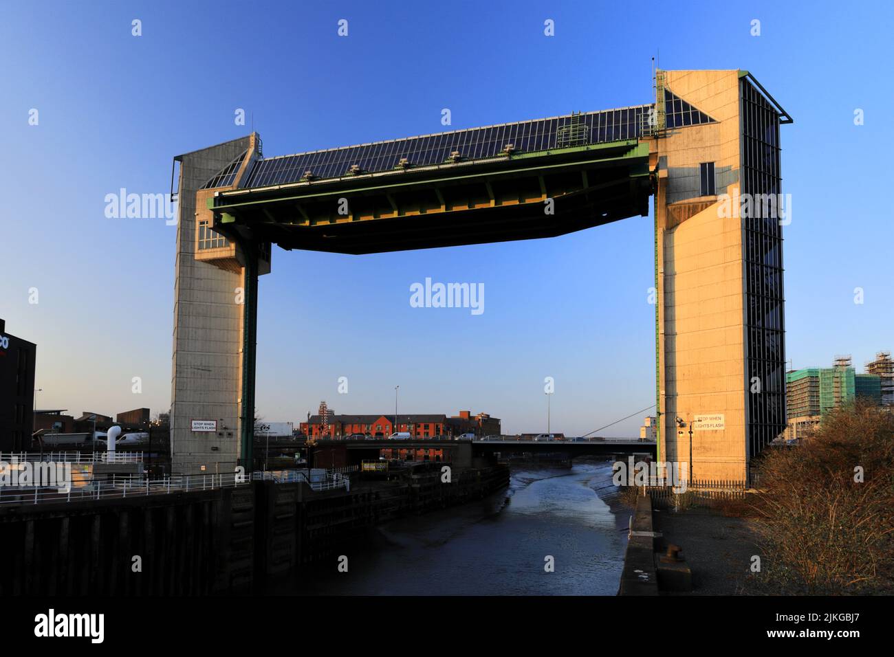 Humber river pedestrian bridge hi-res stock photography and images - Alamy