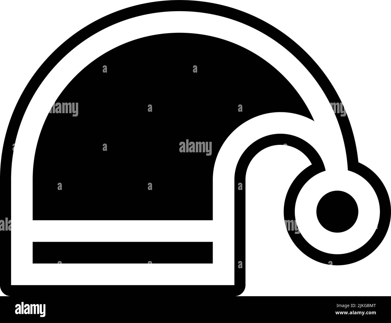 sleeping cap icon black vector illustration Stock Vector Image & Art ...
