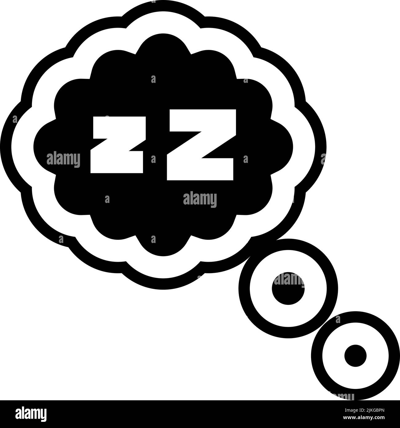 dream icon black vector illustration Stock Vector Image & Art - Alamy