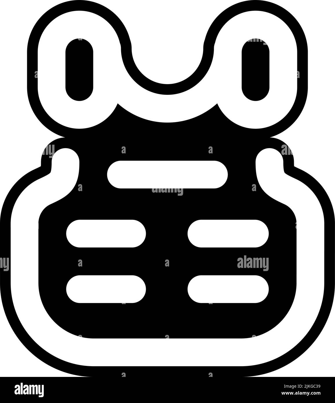 Jacket bulletproof icon outline Stock Vector Images - Alamy