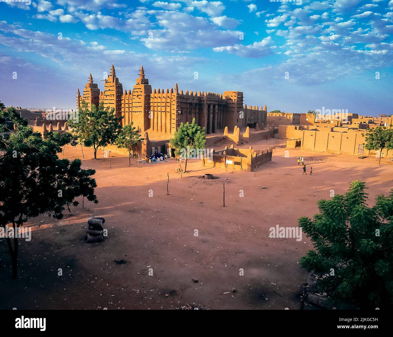 Famous Great Mosque in Djenne Mali is a UNESCO World Heritage Site ...