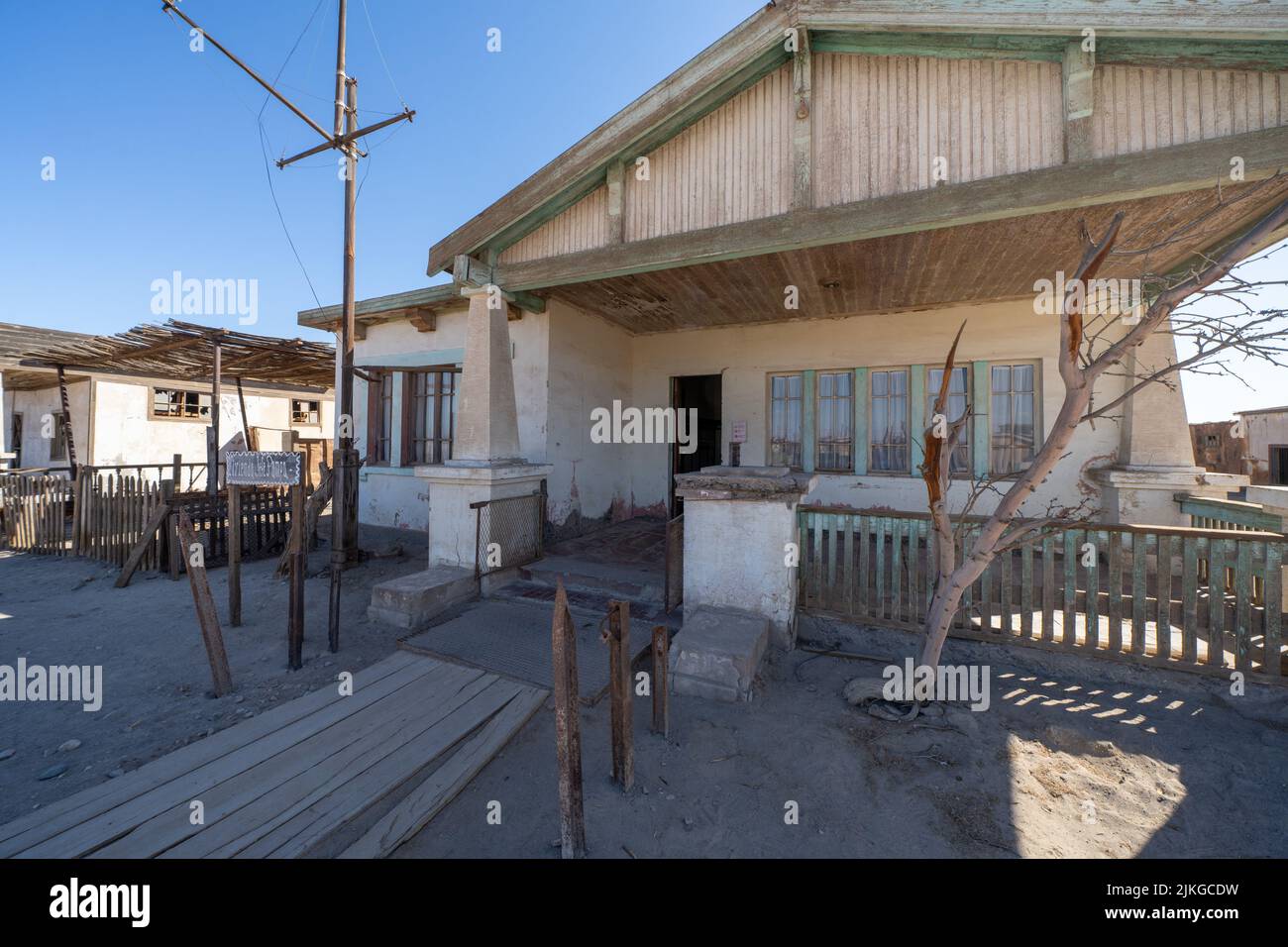 Plant manager's housing in the former saltpeter company town of ...