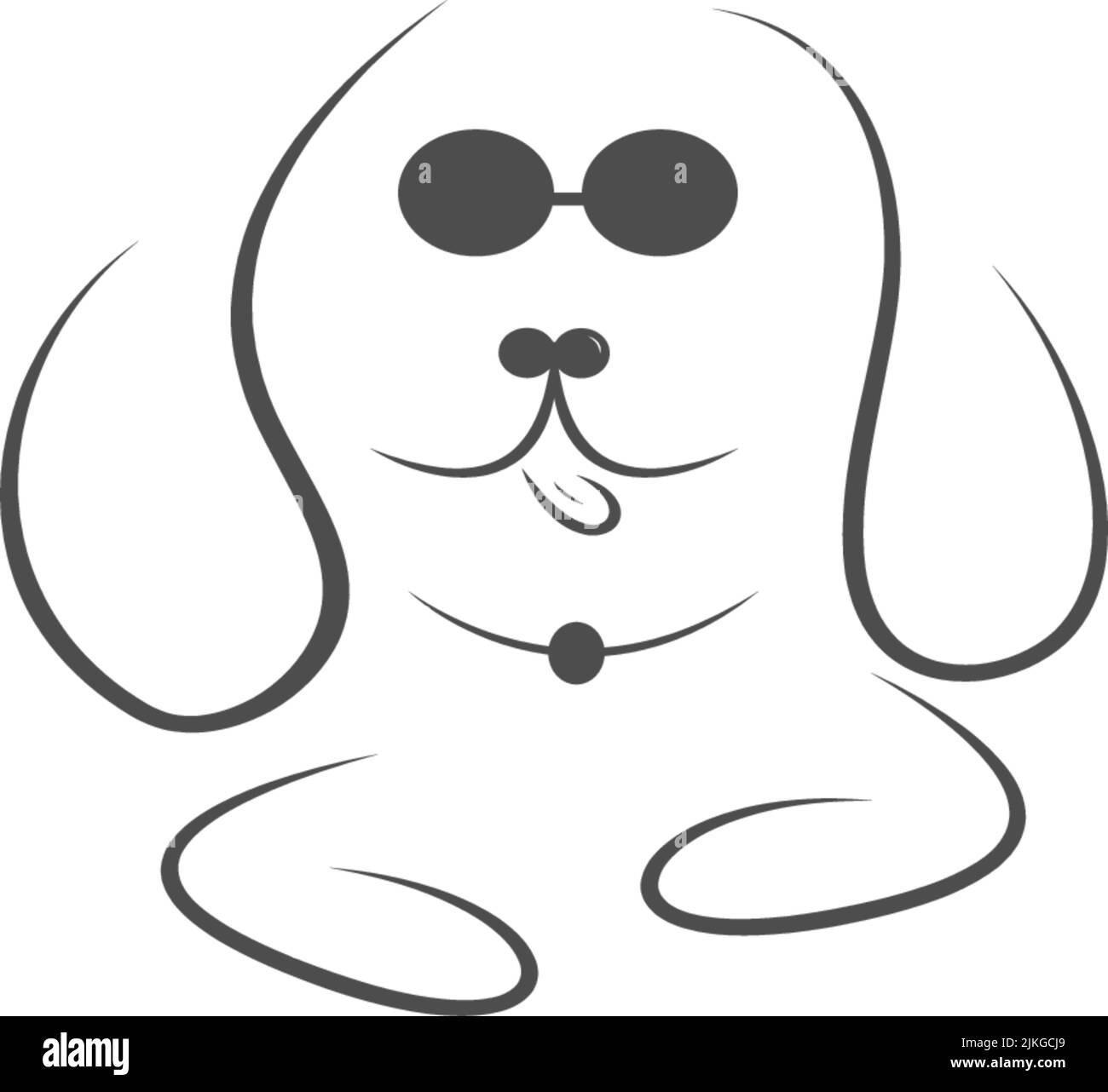 dog icon logo design illustration Stock Vector Image & Art - Alamy