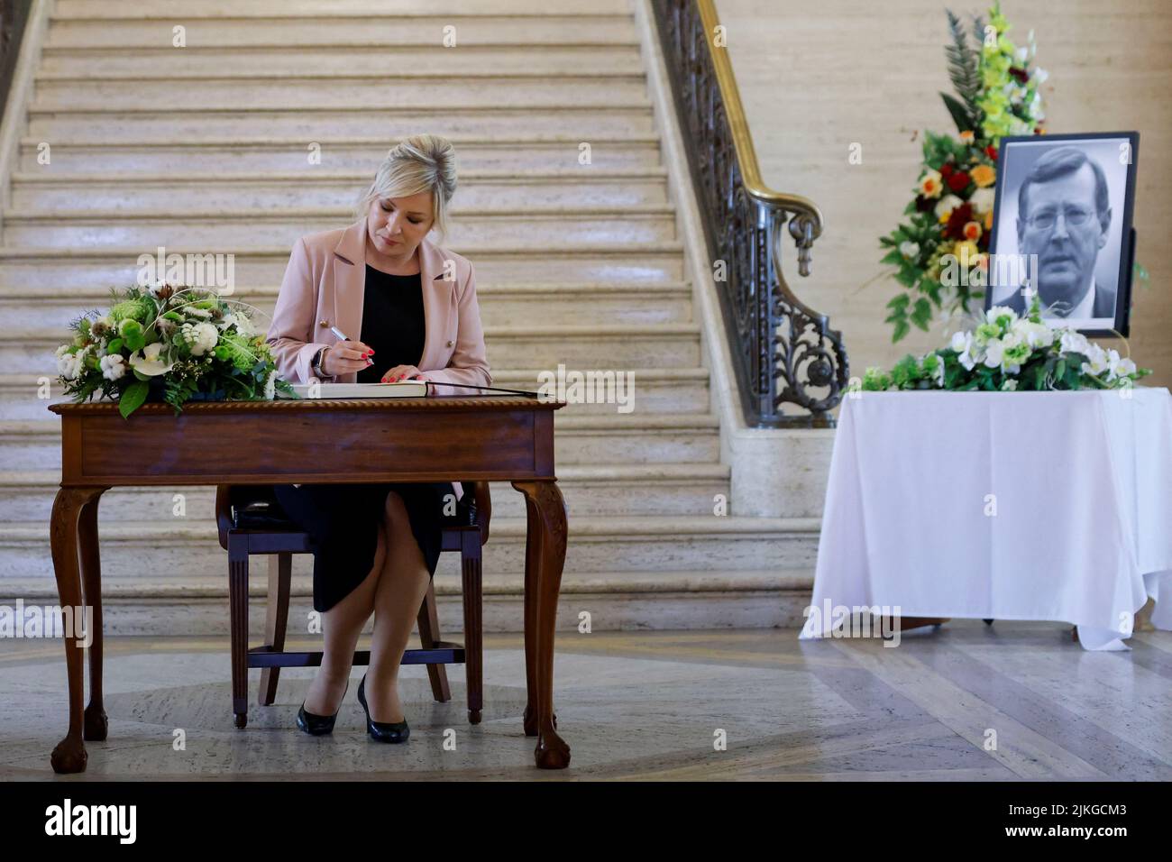 Stormont michelle oneill hi-res stock photography and images - Alamy