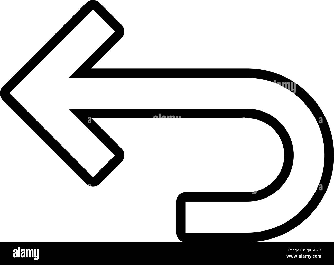 left icon black vector illustration Stock Vector Image & Art - Alamy