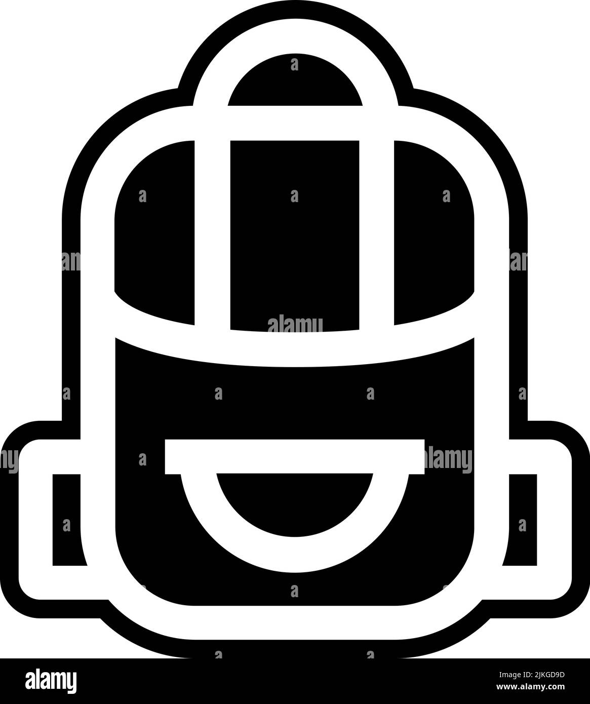 bag icon black vector illustration Stock Vector Image & Art - Alamy