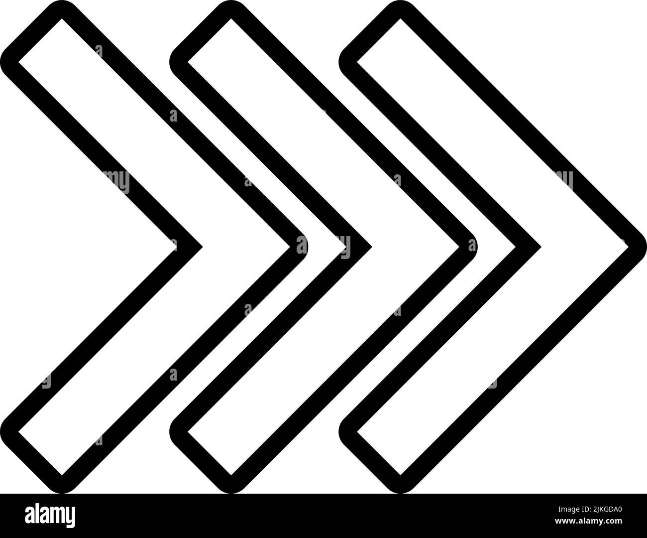 right way icon black vector illustration Stock Vector Image & Art - Alamy