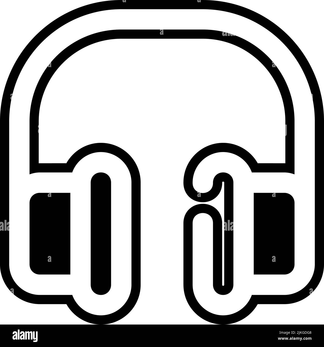 audio icon black vector illustration Stock Vector Image & Art - Alamy