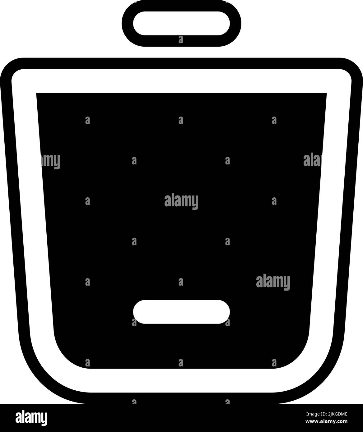 delete icon black vector illustration Stock Vector Image & Art - Alamy